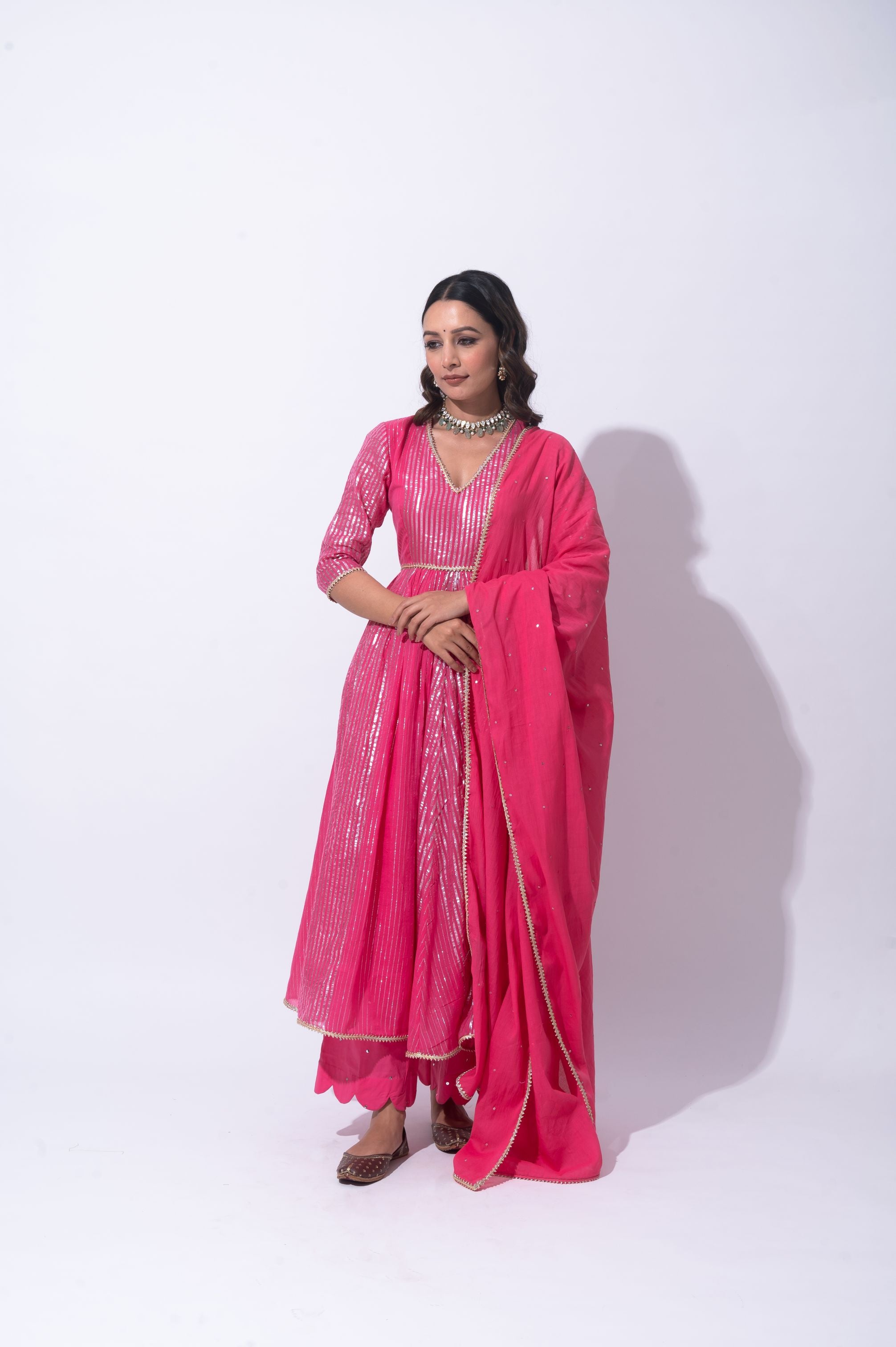 BLUSH KURTA SET – HUMDUM